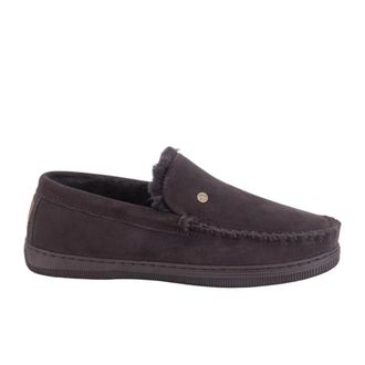 Warmbat Grizzly Suede Choco Hausschuhe - - Shoes - Herren - Braun - 44 EU