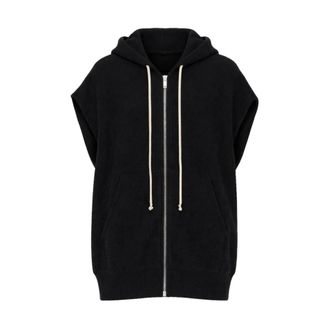 Rick Owens Strickgilet - - Sweatshirts & Hoodies - Herren - Schwarzk - M