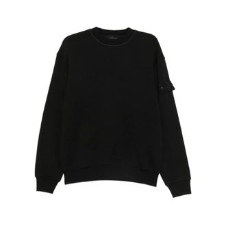 Stone Island Herren, Sweatshirts & Hoodies, Schwarzk, LGr&ouml;&szlig;e