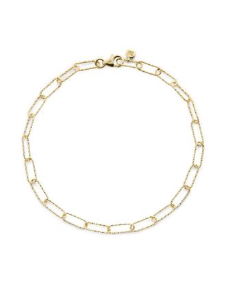 Monica Vinader 14kt Gelbgoldarmband mit Diamant
