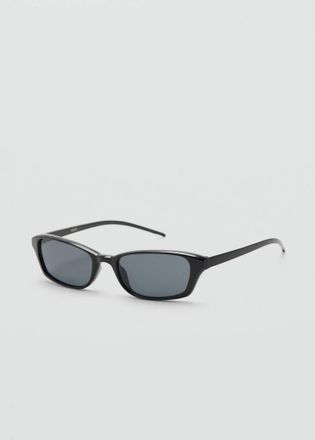 Mango Sonnenbrille mit schmaler Fassung schwarz - Damen - Einheitsgr&ouml;&szlig;e - MANGO