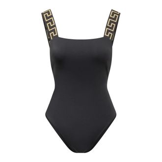 Versace Femme, Maillots de bain, Noir, Taille: 38 FR Maillot de bain une pi&egrave;ce Greca