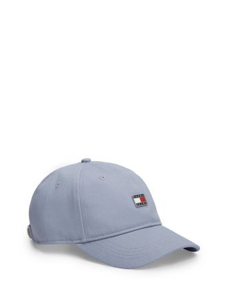 Tommy Jeans Baseball Cap TOMMY JEANS TJW HERITAGE PLAQUE, Damen, soaring skies, Web, Baumwolle, unifarben, Caps, Regular fit mit festem Schirm
