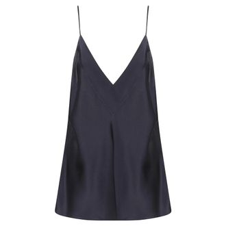 Forte_Forte Sleeveless Top - - Tops - Damen - Blau - XL
