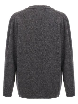 Maison Margiela Wool Cardigan - Gray