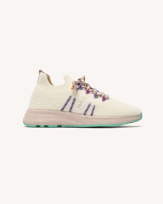 Faguo Baskets blanc et vert clair