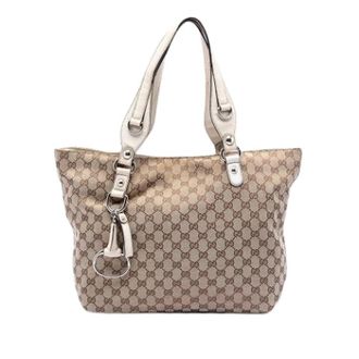 Gucci Pre-owned Canvas Tote - - Pre-owned - Damen - Beige - ONE SIZE