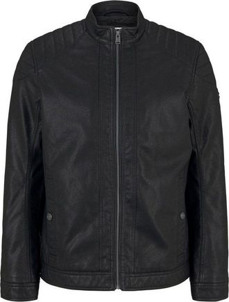 Tom Tailor Lederimitatjacke Jacken Bikerjacke aus Kunstleder