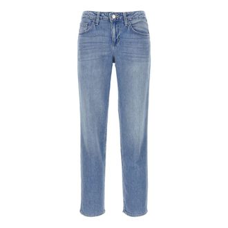 L'agence Nevia Slouchy Straight-Leg Jeans - - Jeans - Damen - Blau - W30