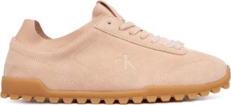 Calvin Klein Sneakers Calvin Klein Low Profile Run Mg Sue Db Laces HW0HW03150 Hellrosa