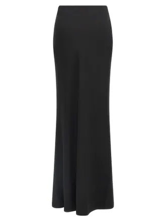 Alessandra Rich Womens Black Virgin Wool Mini Skirt