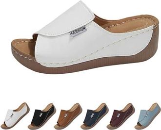 Generic Sandales orthop&eacute;diques 2026 pour femme - Soutien de la vo&ucirc;te plantaire - Large largeur - Sandales d&eacute;t&eacute; &agrave; enfiler - Chaussures d&eacute;t&eacute; d&eacute;contract&eacute;es - Res