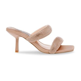 Steve Madden Femme, Chaussures, Rose, Taille: 37 EU Sandales &agrave; Tissu Paillet&eacute; Rose