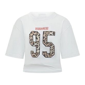 Dsquared2 Damen, Oberteile, Wei&szlig;, MGr&ouml;&szlig;e