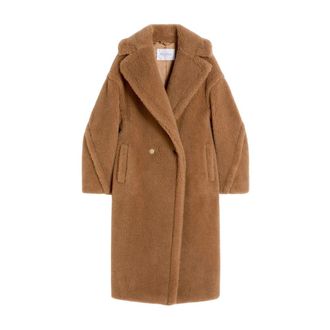 Max Mara Belted Manteaux - Femme - Manteaux - Brun - Taille: 42 FR
