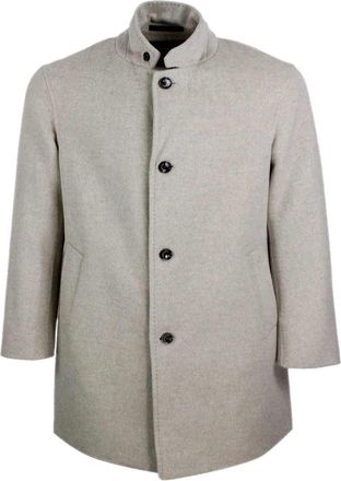 Montecore Manteau Au Genou - Beige
