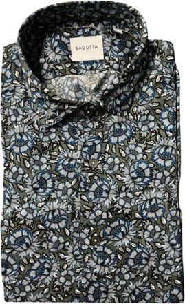 Bagutta Homme, Chemises, Multicolore, Taille: M Chemise Slim Fit