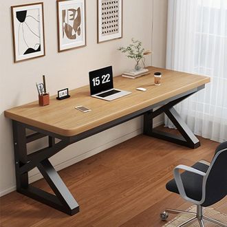 Generic Gaming Tisch,schreibtische,Schreibtisch F&uuml;r Home Office & Computer-Arbeitsplatz,Industrieller Schreibtisch,f&uuml;r Home Office Oder Kinderzimmer(Wood 1,55