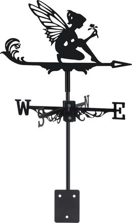 Generic Wetterfahnen, Dekorative Dachwetterfahne Aus Metall, Windmessger&auml;T F&uuml;R Den Au&szlig;Enbereich, Windrichtungsanzeiger F&uuml;R Garten, Bauernhaus, Eisen(F)