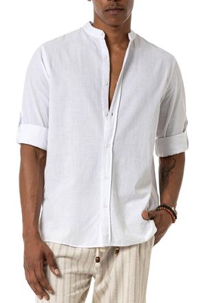 Red Bridge Luftiges Herren Hemd Freizeithemd Casual Business Baumwolle Weiß XXL