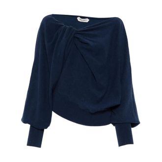 Alberta Ferretti Damen, Blusen & Hemden, Blau, LGr&ouml;&szlig;e