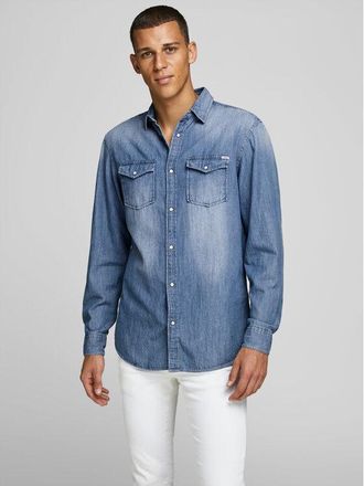 Jack & Jones Jack & Jones Hemd Sheridan 12138115 Blau Slim Fit