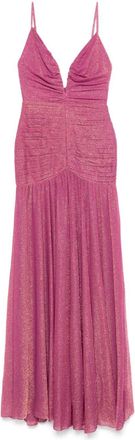 PatBo robe longue &agrave; col plongeant - Violet