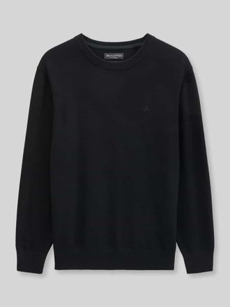 Marc O'Polo Regular Fit Pullover aus Baumwoll-Mix mir Schurwoll-Anteil