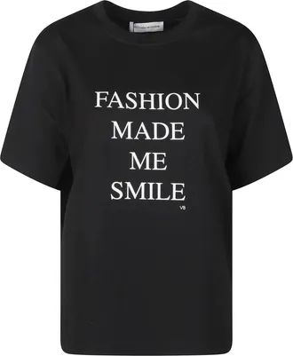 Victoria Beckham Femme, Tops, Noir, Taille: 42 FR T-Shirt