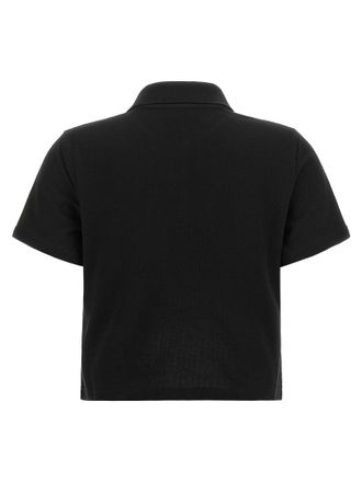 Saint Laurent Cassandre Polo Shirt - Black
