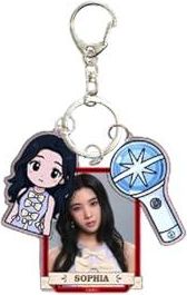 Generic Accessoires Pendentif acrylique Porte-cl&eacute;s pendentif idole cor&eacute;enne dessin anim&eacute; Anneau de cl&eacute; de voiture Anneau de t&eacute;l&eacute;phone portable Sac &agrave; suspendre