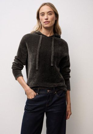 Street One Kapuzenpullover mit Federgarn