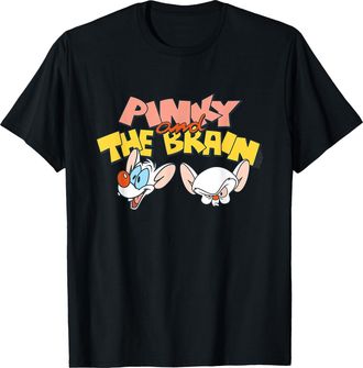 Animaniacs Pinky and The Brain Heads T-Shirt