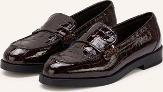 Jimmy Choo London Penny-Loafer Ivy braun