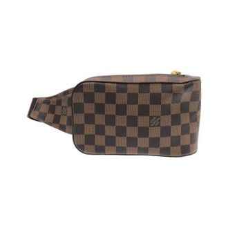 Louis Vuitton Sac bandouli&egrave;re Pre-owned Damier Geronimos - Homme - Pre-owned - Brun - Taille: ONE Size