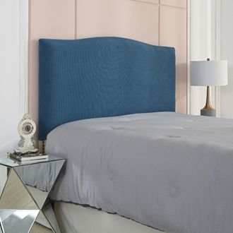 Generic Elastische Version Bettkopfteil Bezug Vollformat Kopfteil Bezug Staubschutzh&uuml;lle f&uuml;r Polsterm&ouml;bel im Schlafzimmer Dunkelgr&uuml;n Kopfteil f&uuml;r kalifornisch