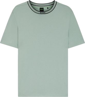 HUGO BOSS T-Shirt f&uuml;r Herren, Rundhalsausschnitt, Regul&auml;r (Gr&uuml;n)