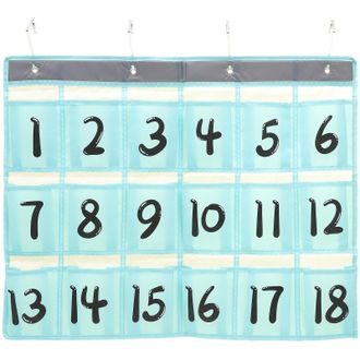 BESPORTBLE Wandh&auml;ngender Handy Organizer Tasche aus Stabilem Oxfordstoff mit F&auml;chern Multifunktionaler Aufbewahrungsbeutel f&uuml;r Klassenzimmer B&uuml;ro Zuhause Praktis