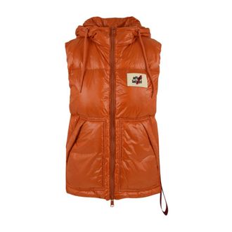 Afterlabel Homme, Vestes, Orange, Taille: L Vestes à Capuche Réglables avec Poches Latérales