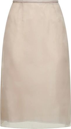 Blanca Vita Femme, Jupes, Beige, Taille: 40 FR Agata Midi Skirt