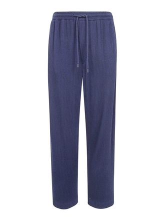 Giorgio Armani Casual Hose - Blau