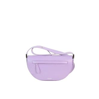 Burberry Pre-owned Cuir sacs-ports-paule - Femme - Pre-owned - Violet - Taille: ONE Size