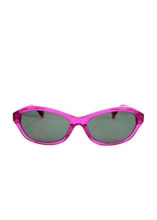 Sun Buddies Hot Pink Wesley Oval Sunglasses