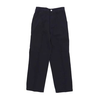 Obey Schwarze Zimmermannshose Hohe Taille - - Trousers - Damen - Schwarzk - W26
