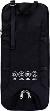 Generico Isolierte Getränketasche mit Reißverschluss - tragbarer Getränkehalter für den Außenbereich mit Isolierfunktion, robuste Flaschentasche | Kühltasche f