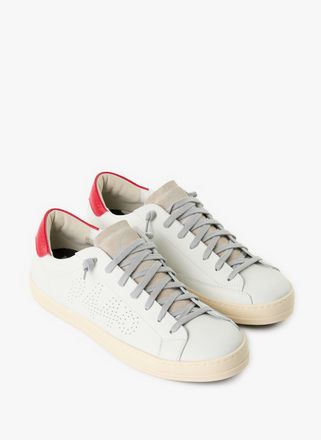 P448 Baskets John en cuir