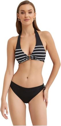 Ralph Lauren Femme, Maillots de bain, Noir, Taille: 40 FR Haut de Bikini