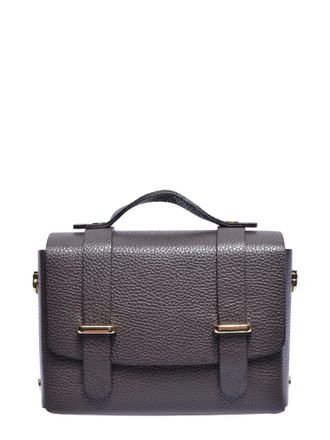 Luisa Vannini Kastanienbraun Rindsledertasche