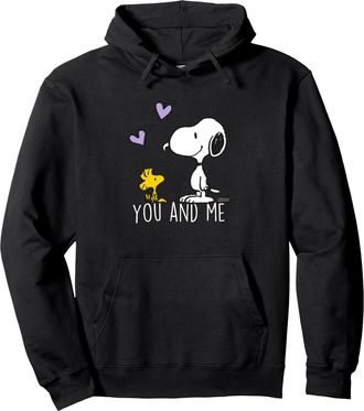 Peanuts Snoopy You and Me, lila Pullover Hoodie