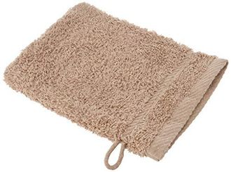 De Witte Lietaer Collection H 6 Stück Waschlappen, Baumwolle beige Taupe 15 x 21 cm